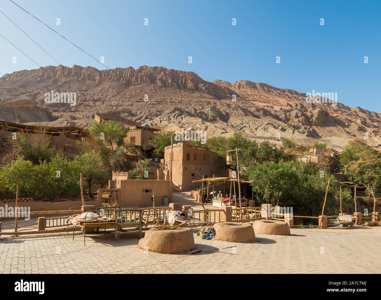 located along the Tuyugou Valley, and part of the Turpan Depression ...