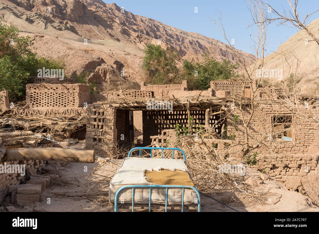located along the Tuyugou Valley, and part of the Turpan Depression ...