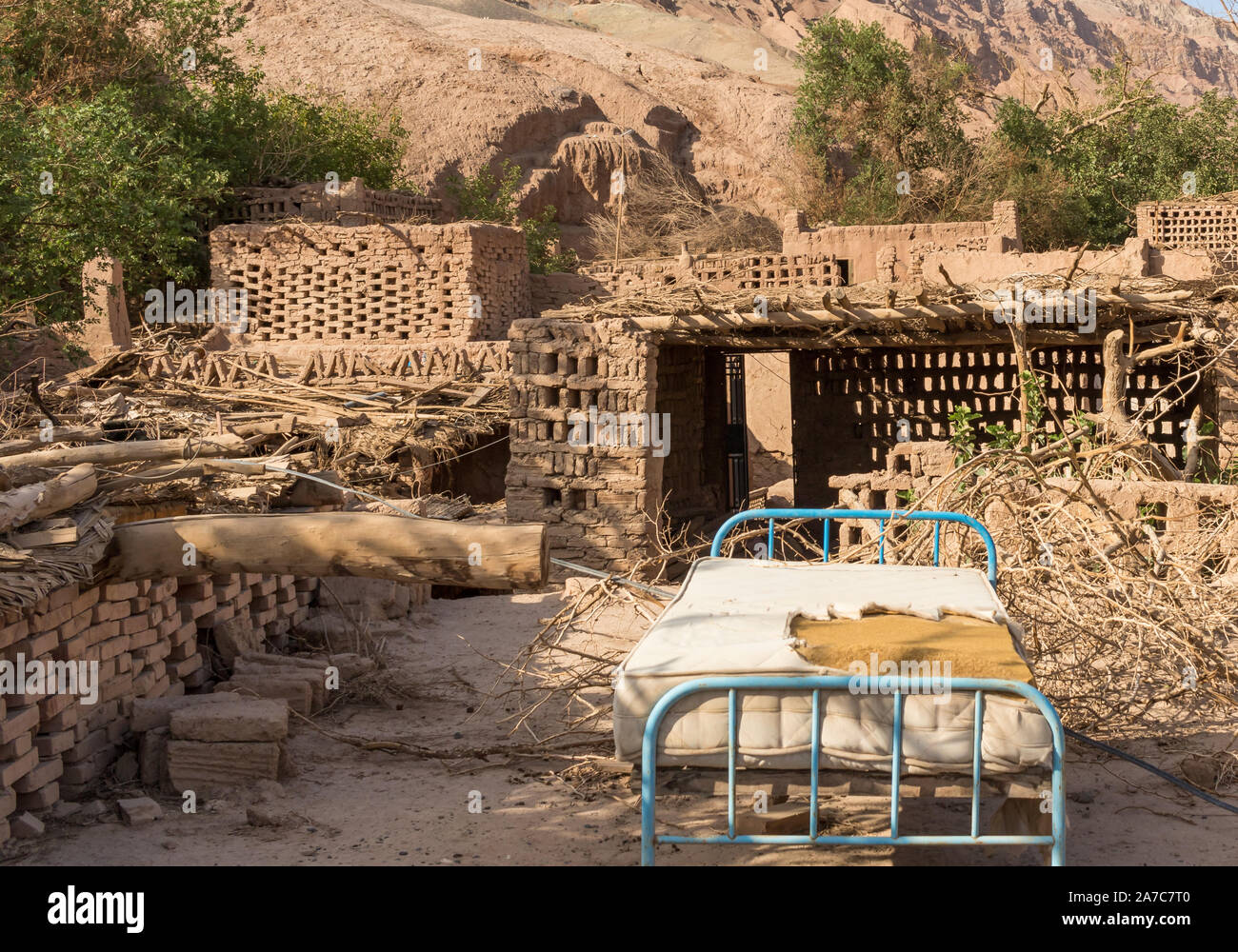 located along the Tuyugou Valley, and part of the Turpan Depression ...
