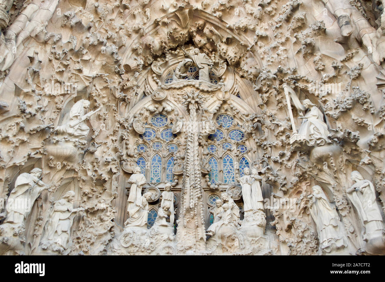 La Sagrada Familia Nativity Facade