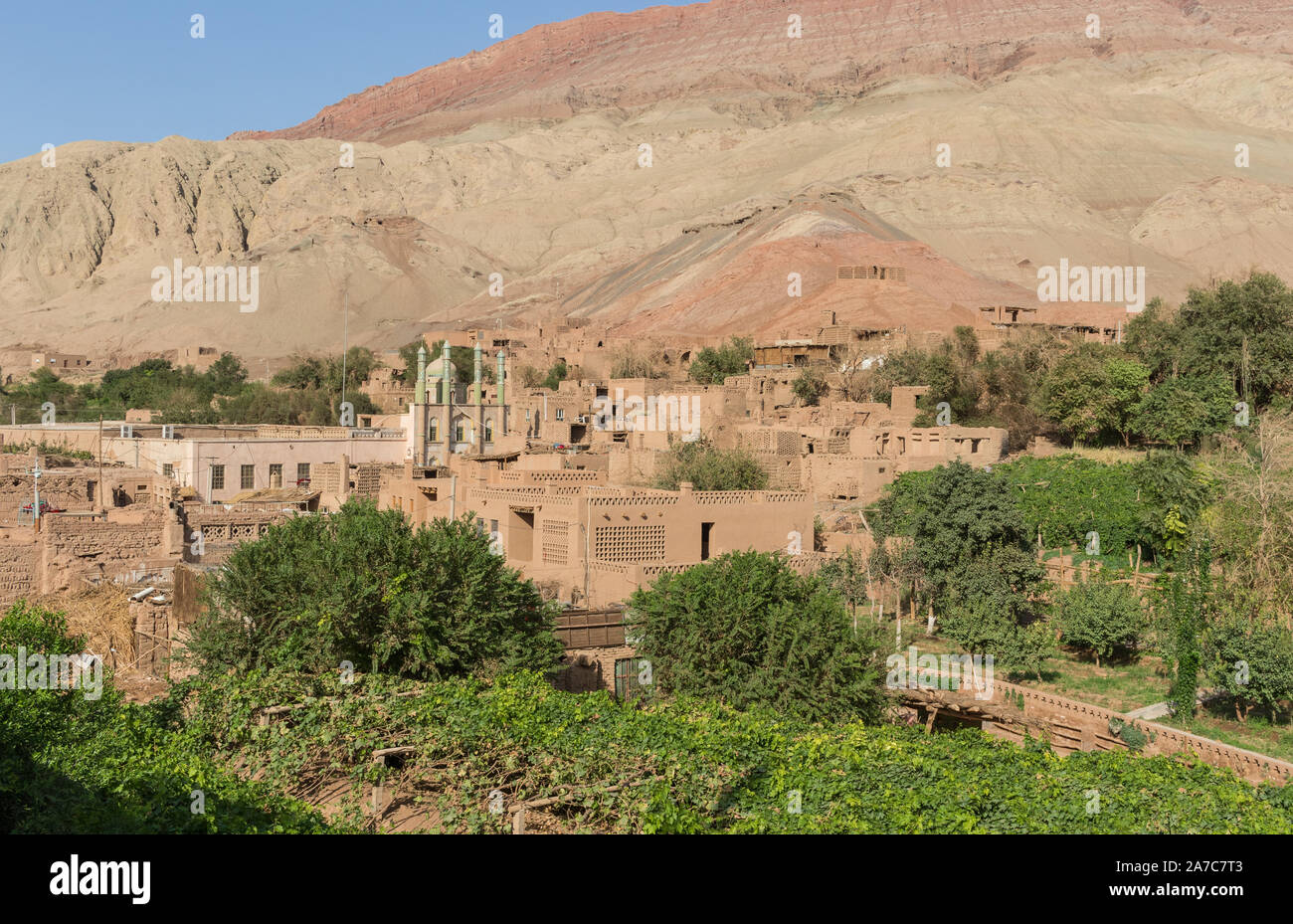 located along the Tuyugou Valley, and part of the Turpan Depression ...