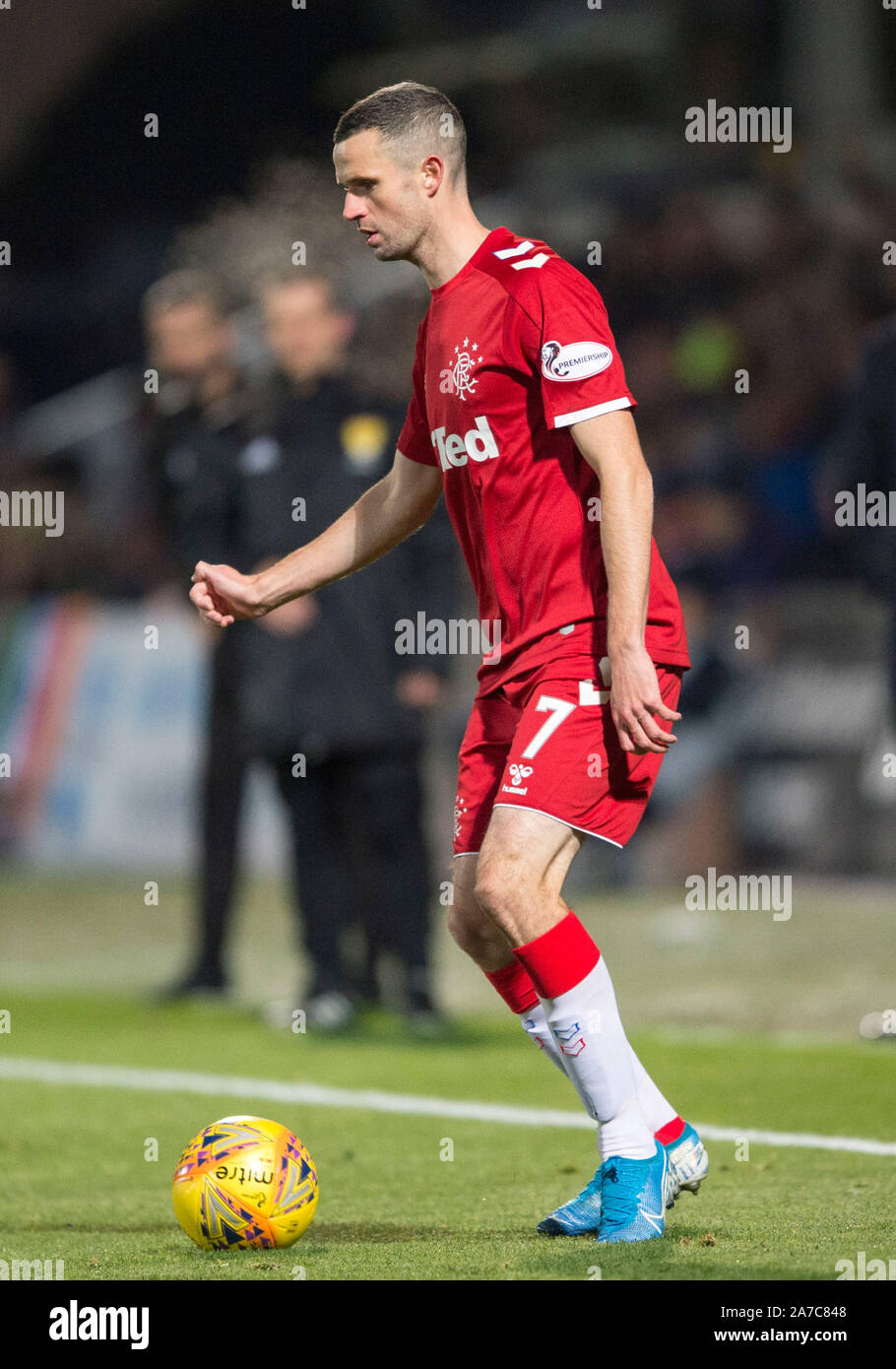 Rangers Jamie Murphy during the Ladbrokes Scottish Premiership match at ...
