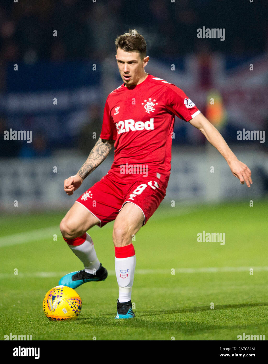 Rangers Ryan Jack during the Ladbrokes Scottish Premiership match at ...