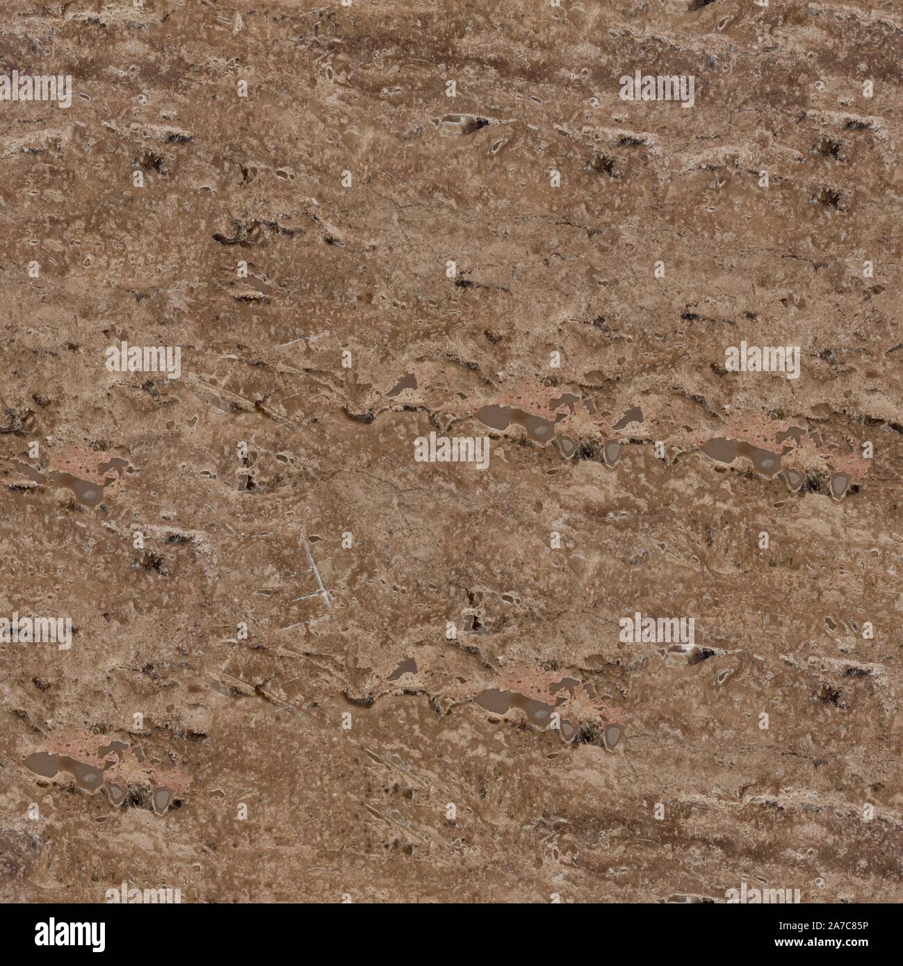 Travertine stone abstract bacground. Seamless square texture, tile ...