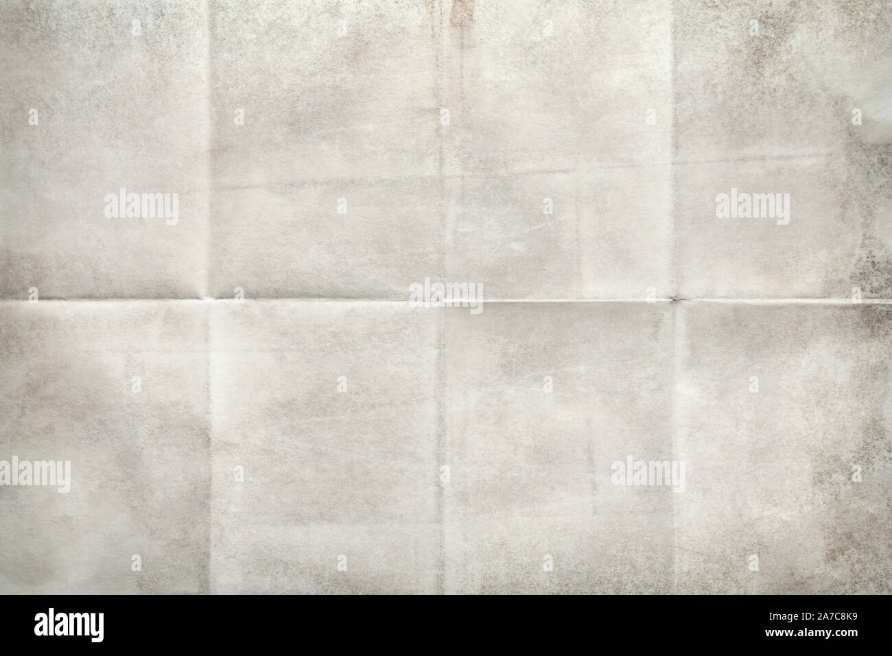 Close-up of old empty letter folded in eight, texture background Stock ...