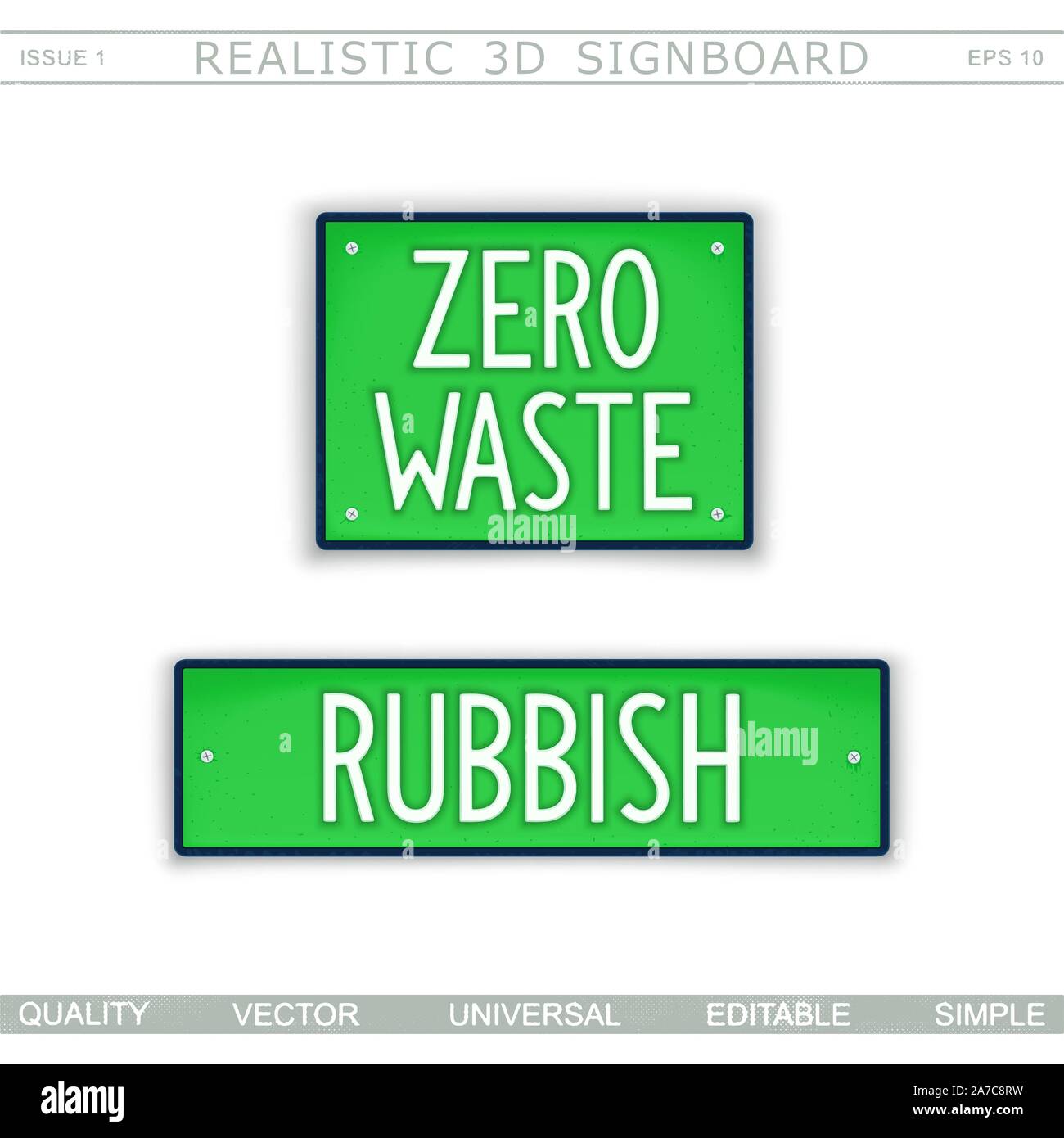 Plastic plates waste Stock Vector Images - Alamy