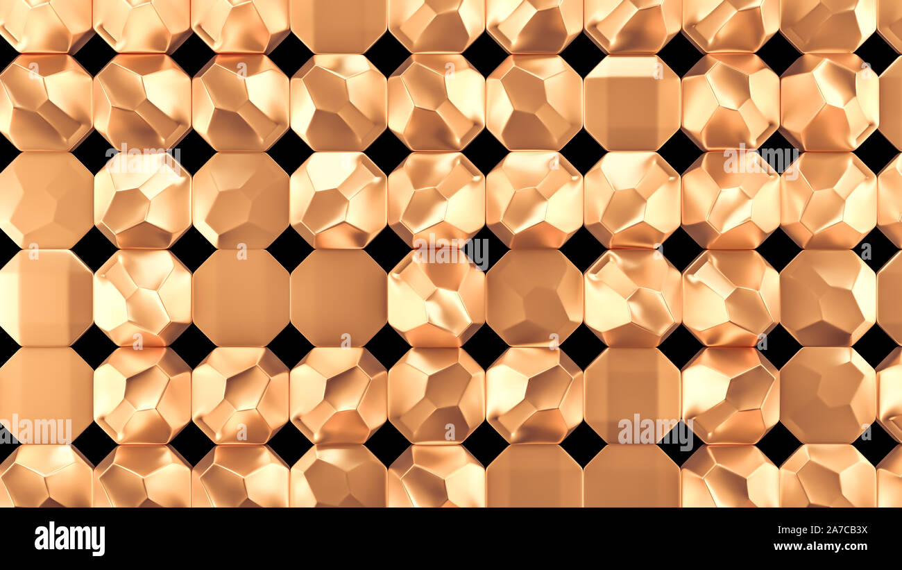 Gold metal background texture. 3d rendering, 3d illustration Stock ...