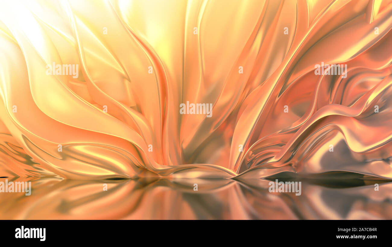 Luxury golden background. 3d illustration, 3d rendering Stock Photo - Alamy