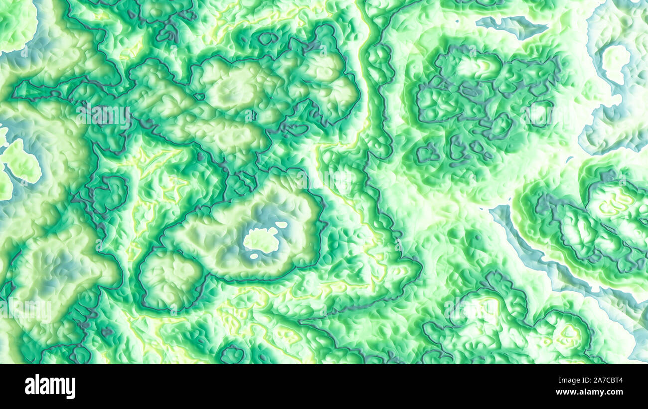 Green background, texture relief. 3d rendering 3d illustration Stock ...