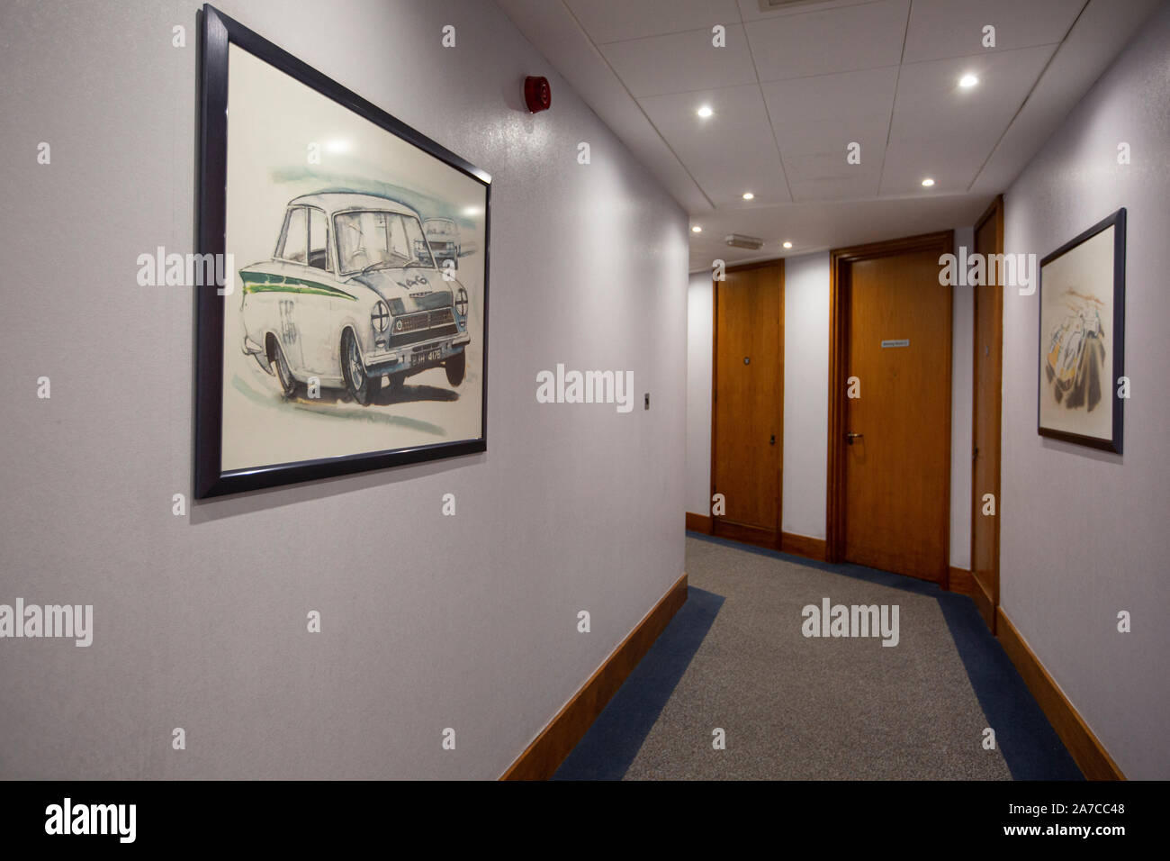 The near empty offices at car giant Ford UK Warley headquarters in ...