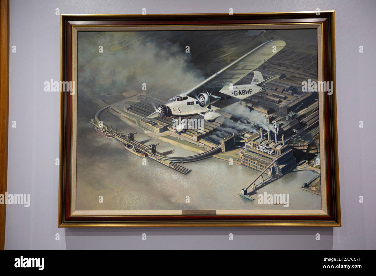 The near empty offices at car giant Ford UK Warley headquarters in ...