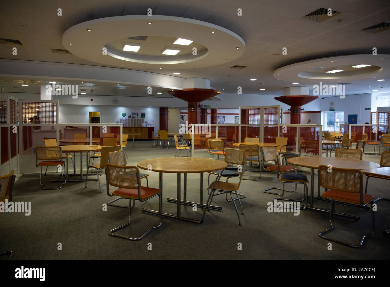 The near empty offices at car giant Ford UK Warley headquarters in ...
