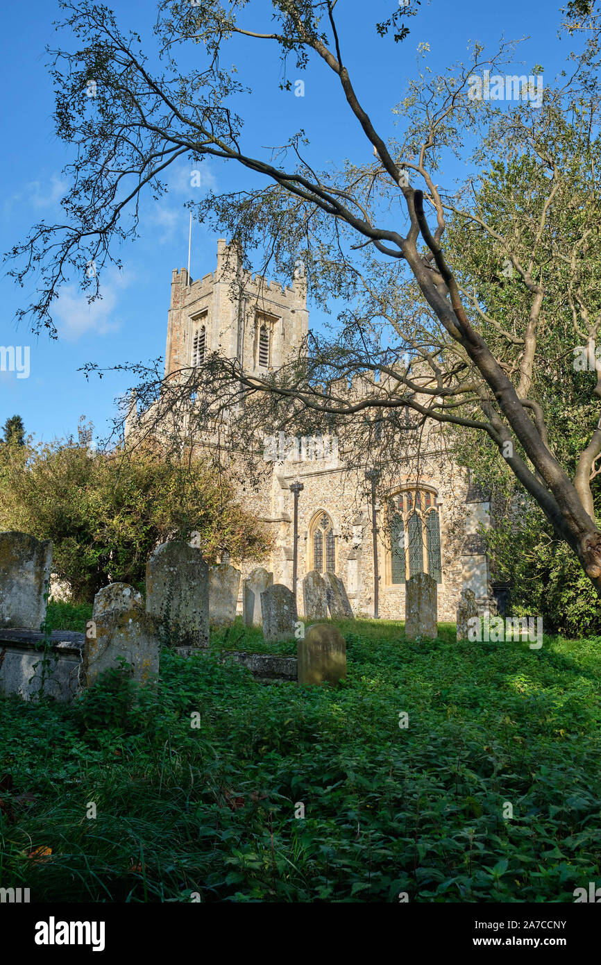 Church of St Mary's,Dunmow, Essex, UK Stock Photo - Alamy