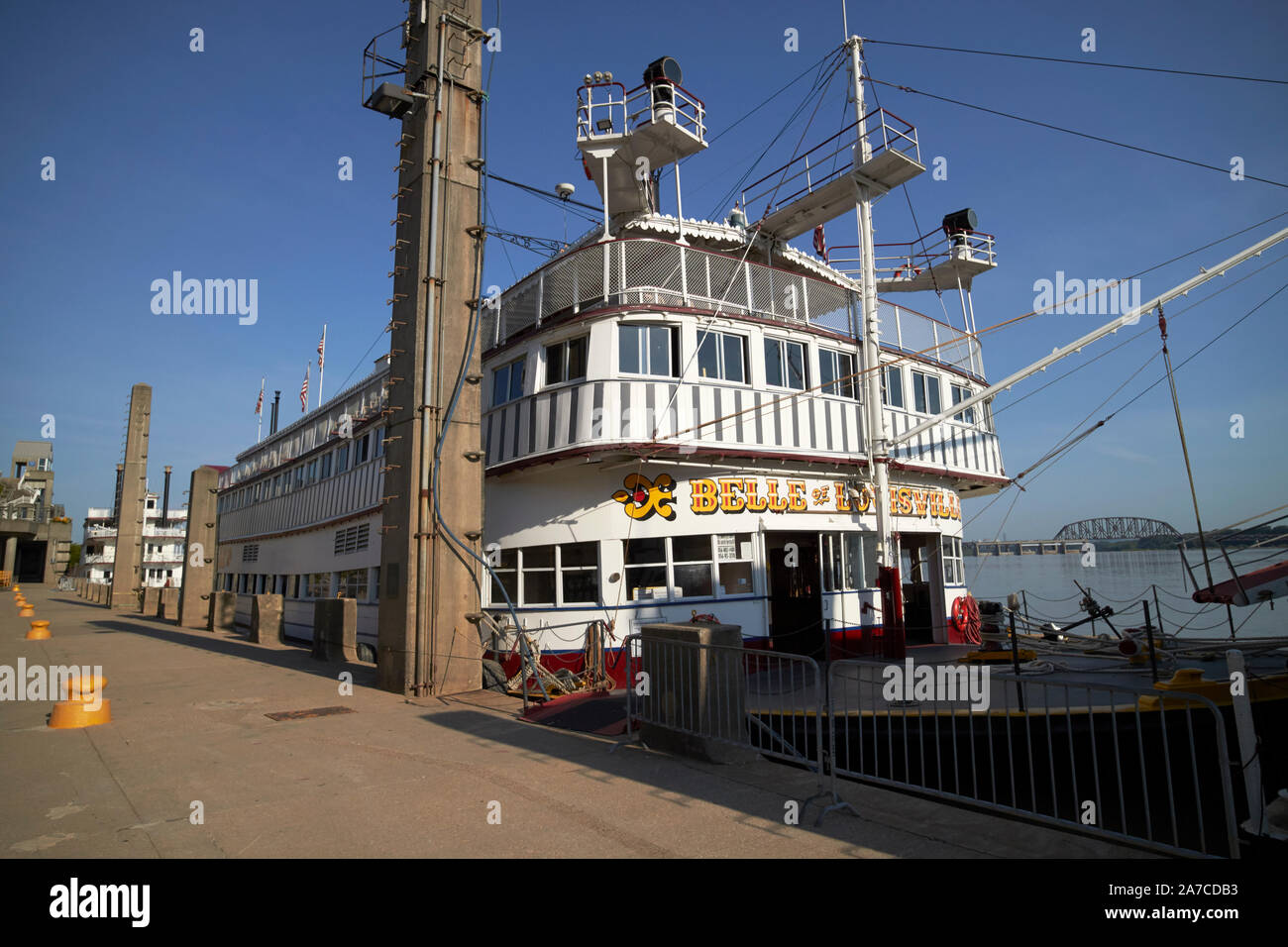 the belle of louisville steamboat louisville kentucky USA Stock Photo ...