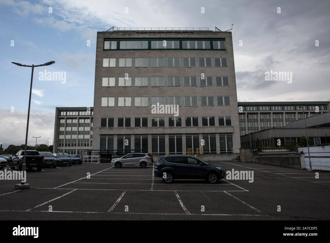 The near empty offices at car giant Ford UK Warley headquarters in ...