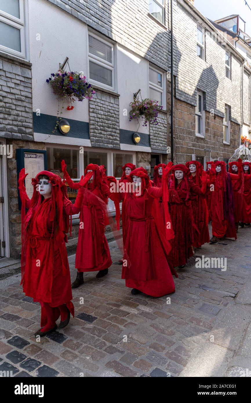 Extinction Rebellion Cornwall Stock Photo - Alamy