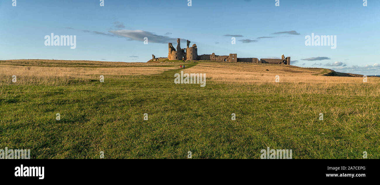 Dunstanburgh english heritage hi-res stock photography and images - Alamy