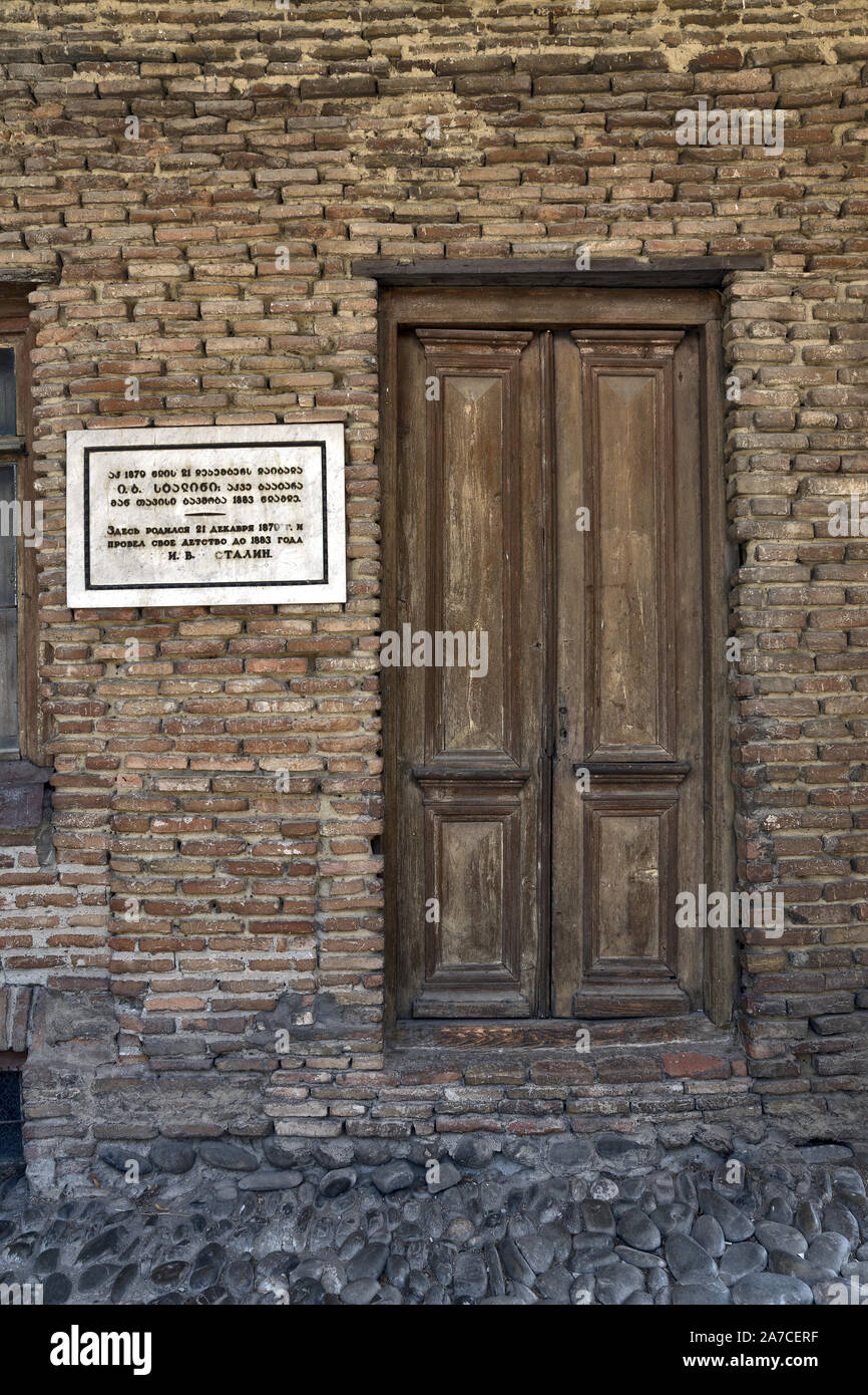 Georgia/Gori: Stalin's birthplace Stock Photo - Alamy