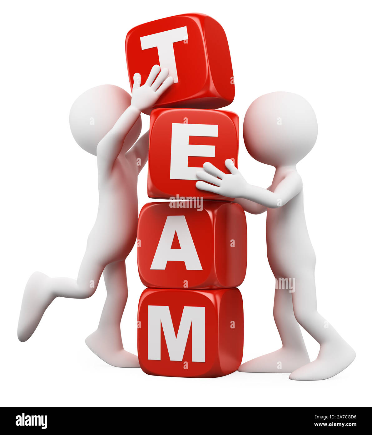 Team work Cut Out Stock Images & Pictures - Alamy