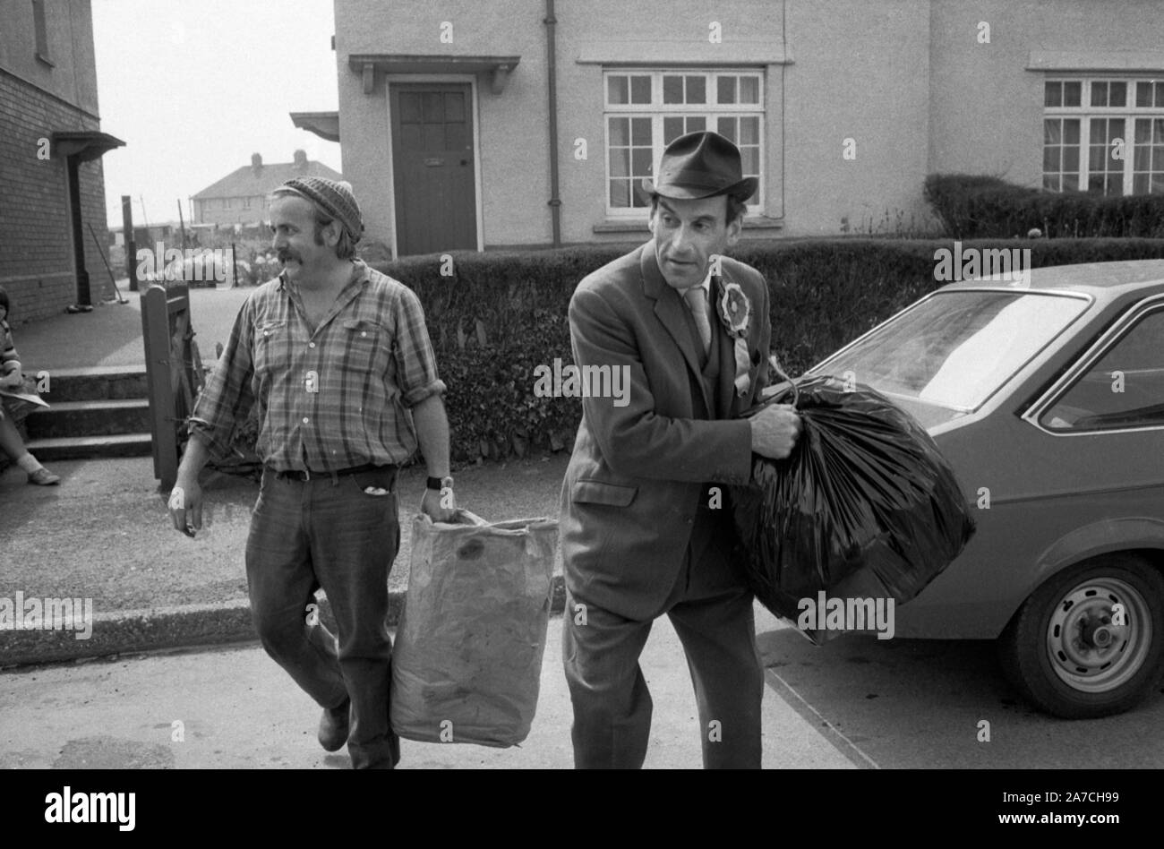 Jeremy Thorpe MP 1970s electioneering. "Thorpe works for us." his ...