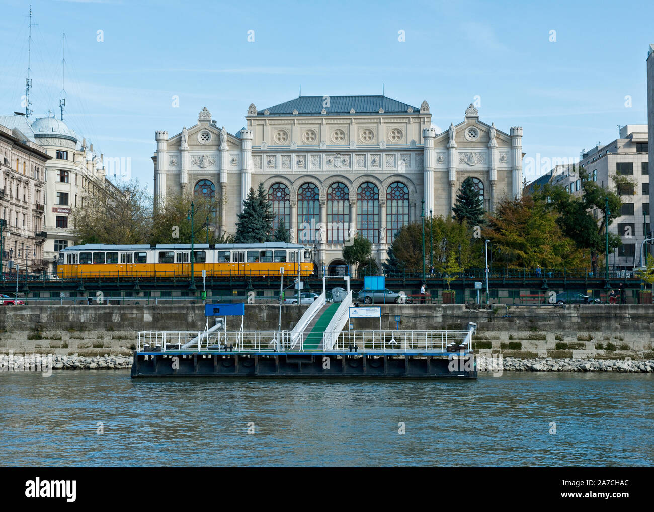Vigadó Concert Hall on Vigadó ter. Pest, Budapest Stock Photo - Alamy
