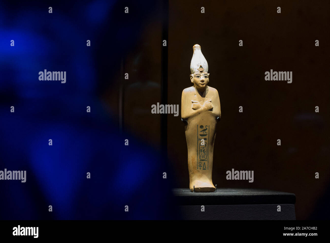 London, UK. 1 November 2019. "Limestone Shabti of Tutankhamun in the ...