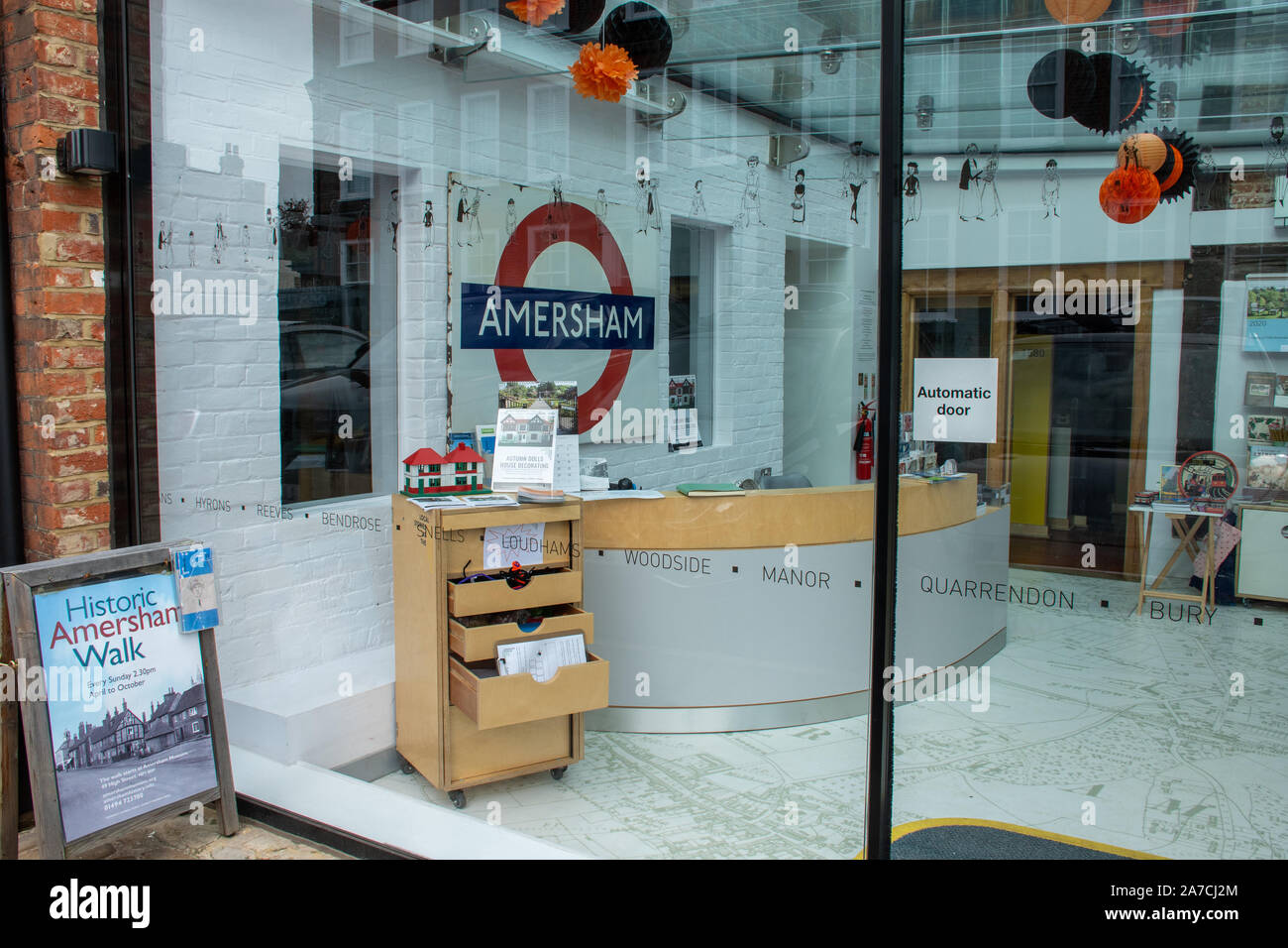 Amersham Museum, a small local museum on the high street in Amersham ...