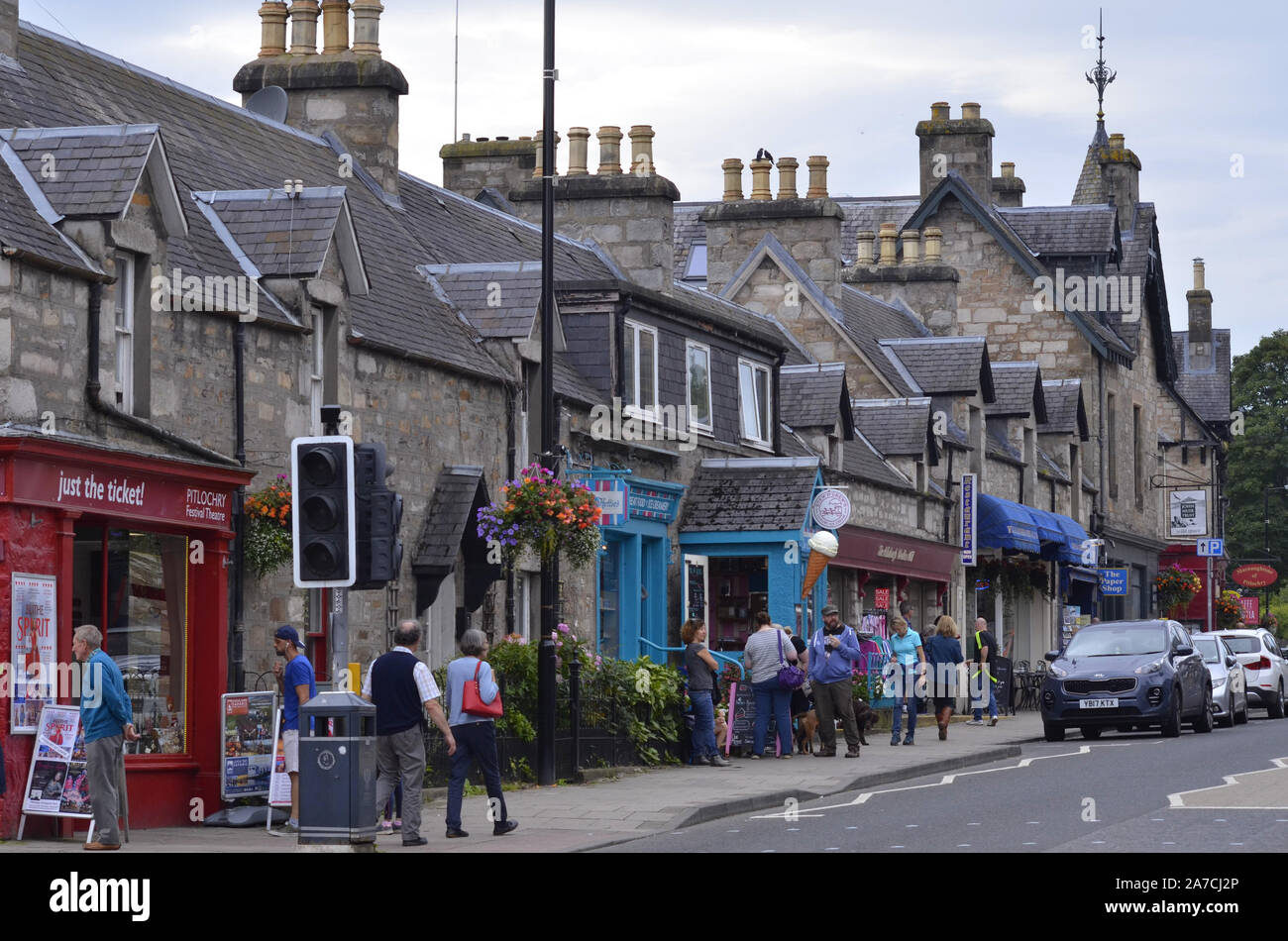 Pitlochry scotland hi-res stock photography and images - Alamy