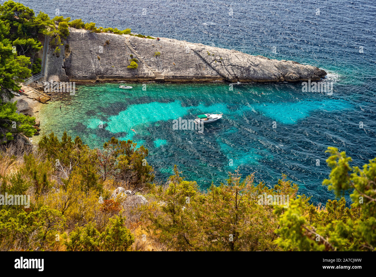 Milna, island Hvar, Croatia Stock Photo - Alamy