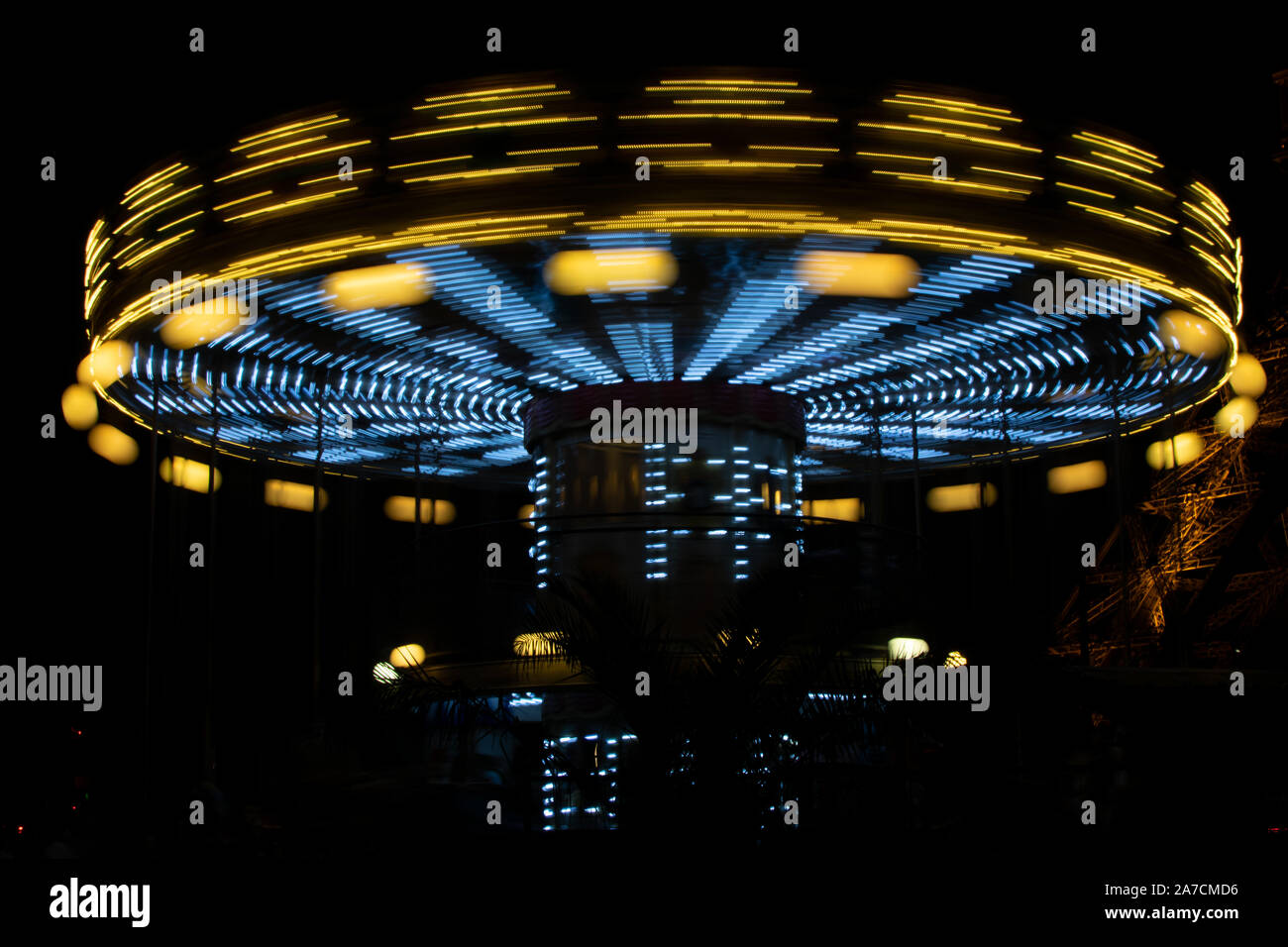 Merry Go Round Night Park High Resolution Stock Photography and Images ...