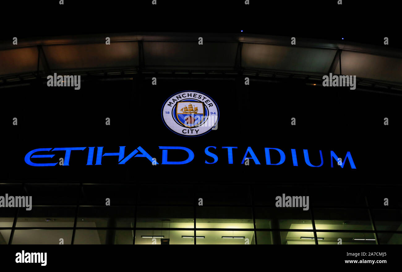 29th October 2019, Etihad Stadium, Manchester, England; Carabao Cup ...