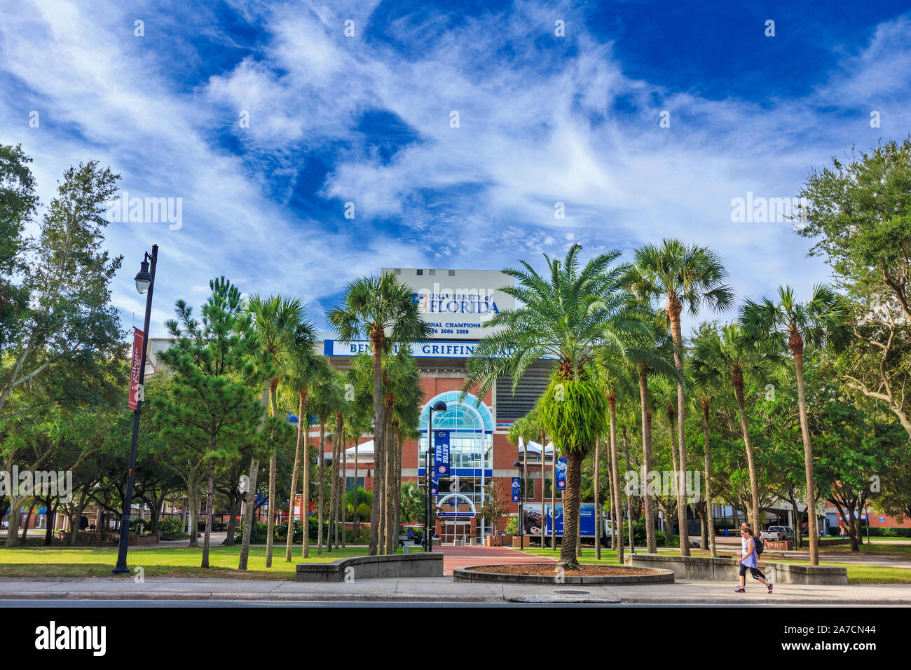 GAINESVILLE, FL, USA - SEPTEMBER 12: Ben Hill Griffin Stadium "The ...