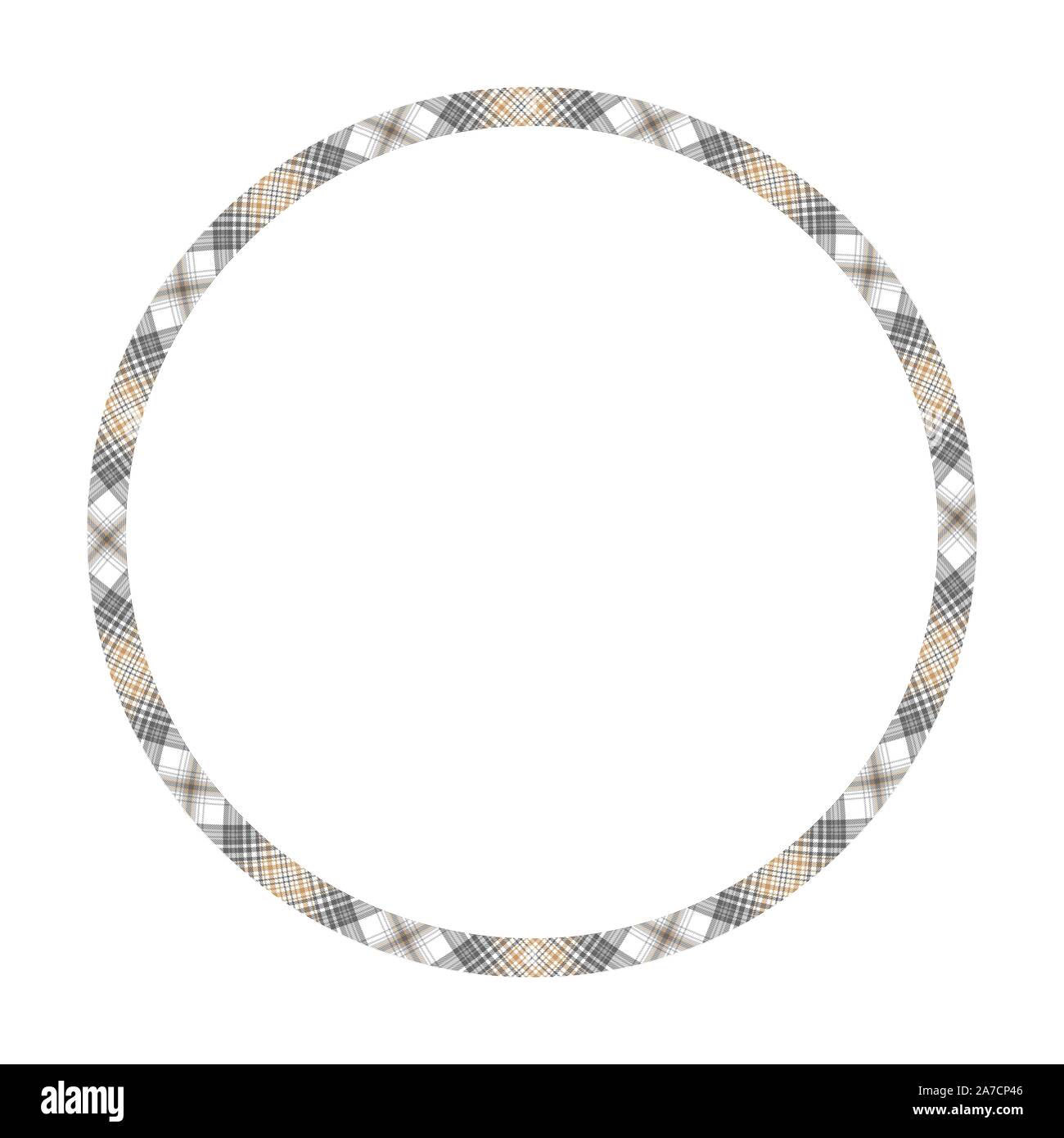 Circle borders and frames vector. Round border pattern geometric ...