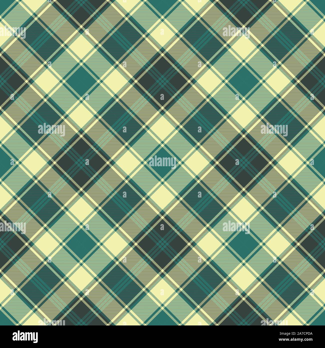 Plaid diagonal seamless fabric texture. Vector illustration Stock ...