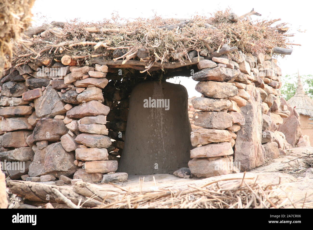 Dogon country : village of Mendeli Guine Doulou Stock Photo - Alamy