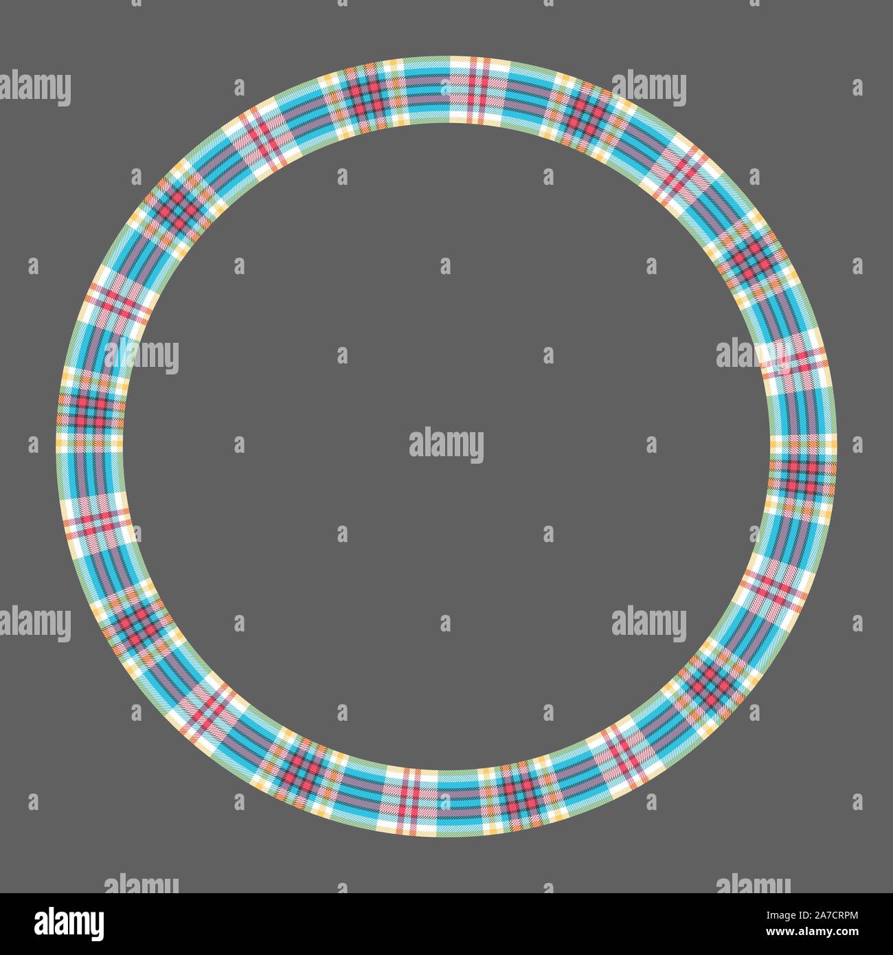 Round frame vector vintage pattern design template. Circle border ...