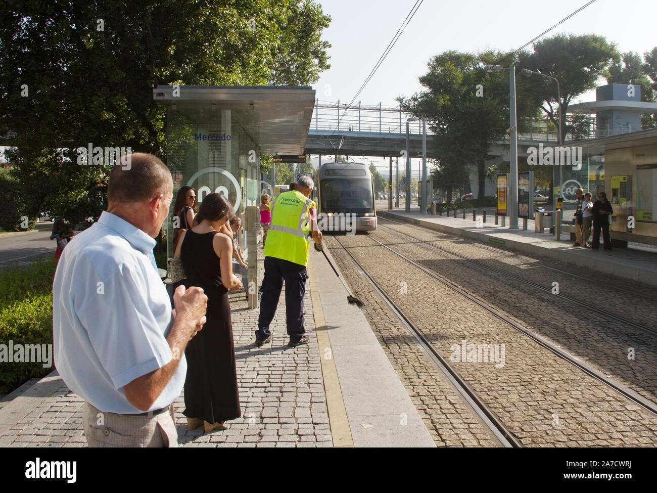 Porto metro light rail hi-res stock photography and images - Alamy