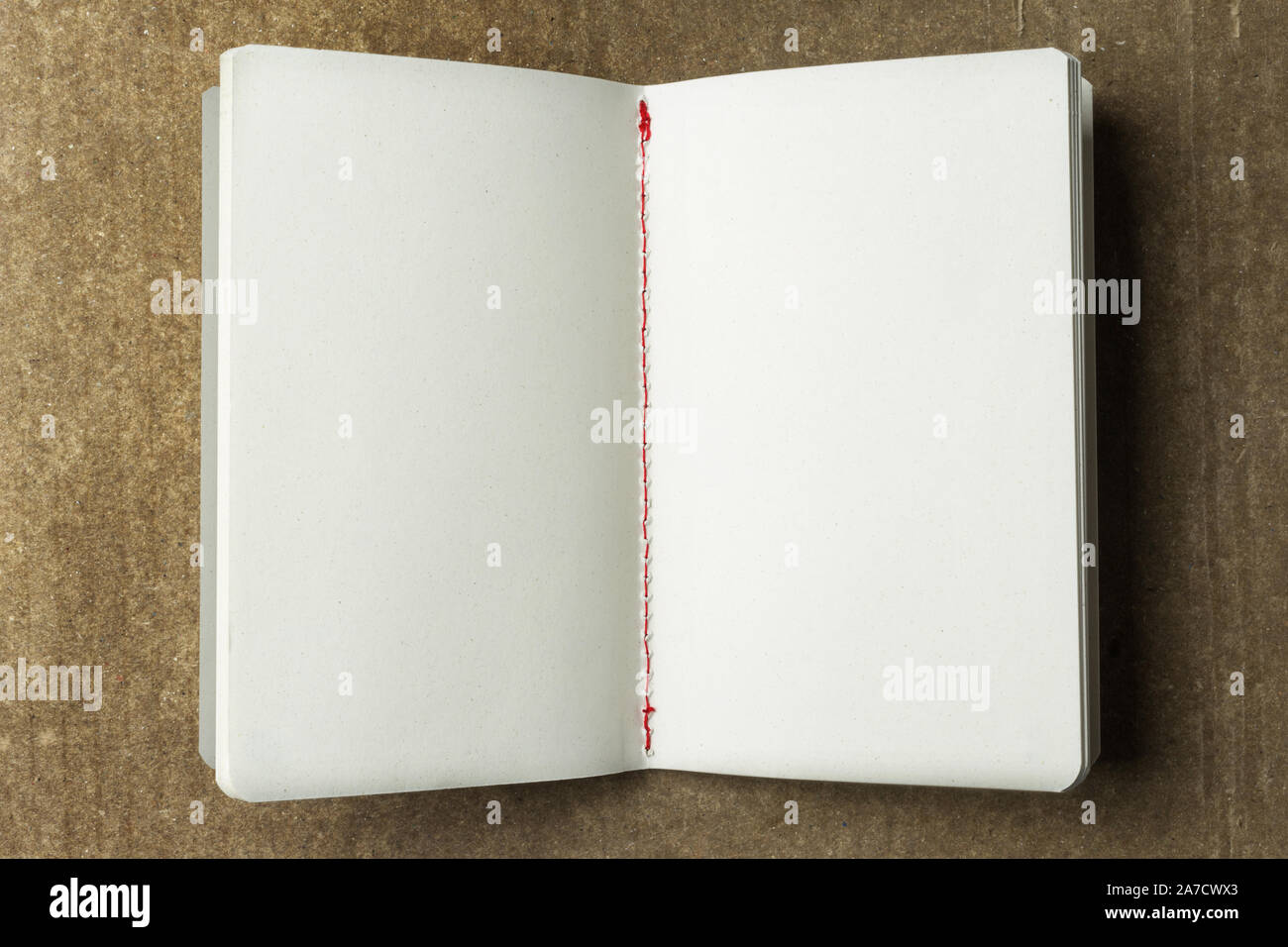 Blank pages of notepad, texture background Stock Photo - Alamy