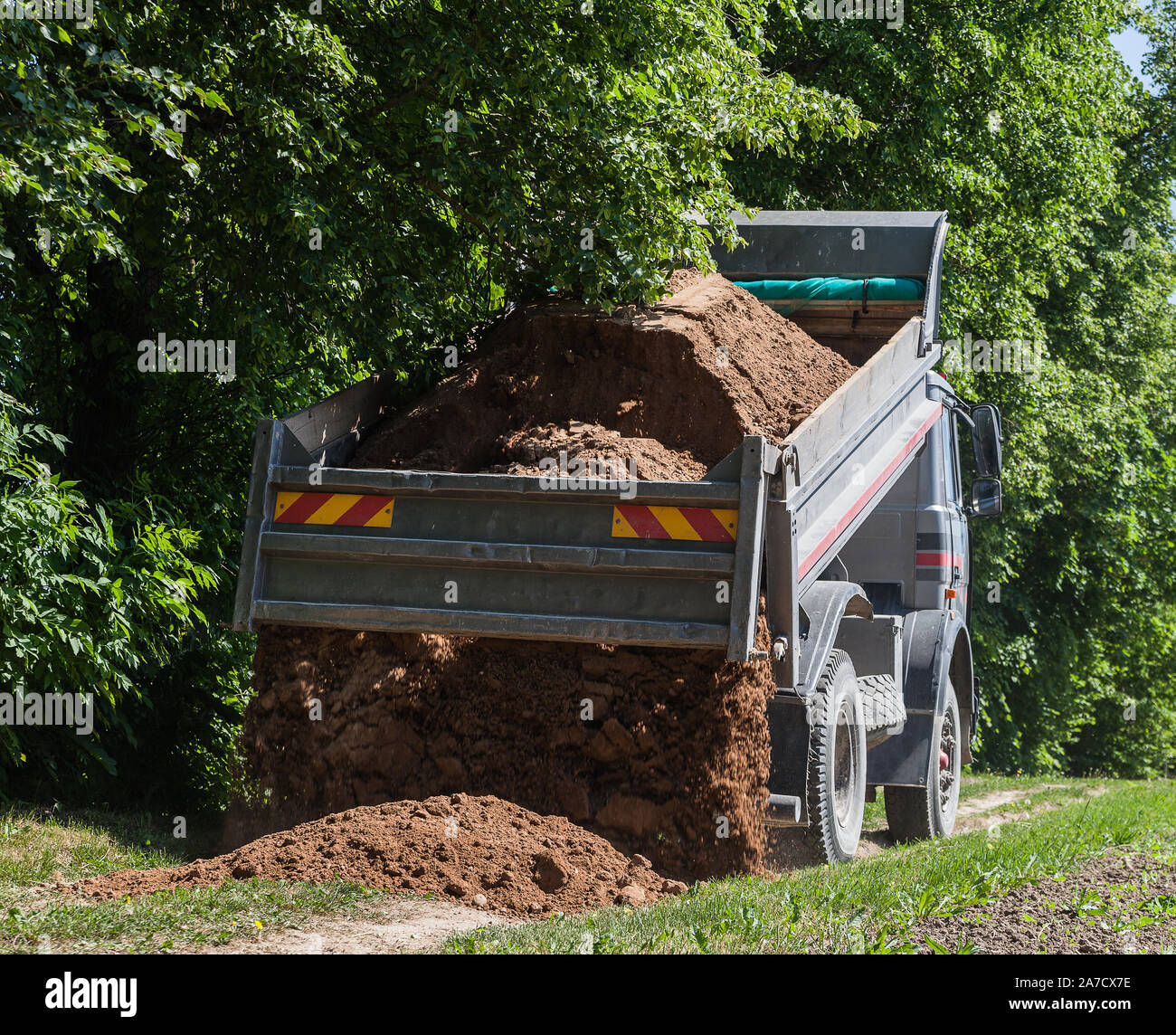 Soil road reconstruction heavy hi-res stock photography and images - Alamy