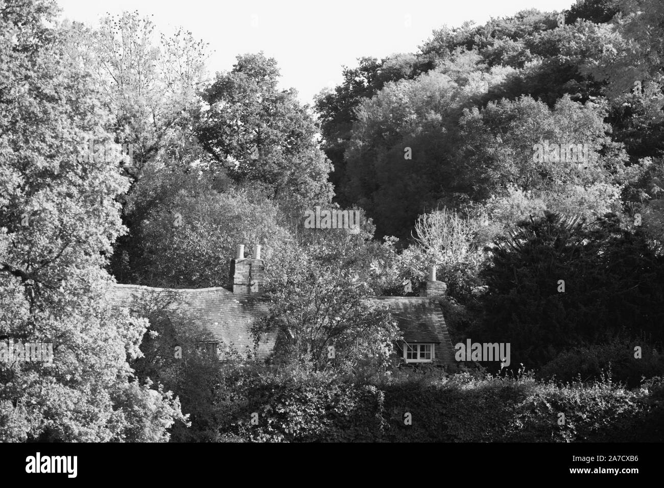 Selborne church Black and White Stock Photos & Images - Alamy