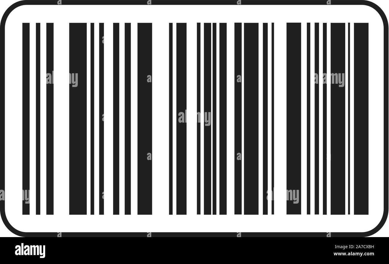 barcode icon, Black bar code icon. Symbol about shopping concept Stock ...