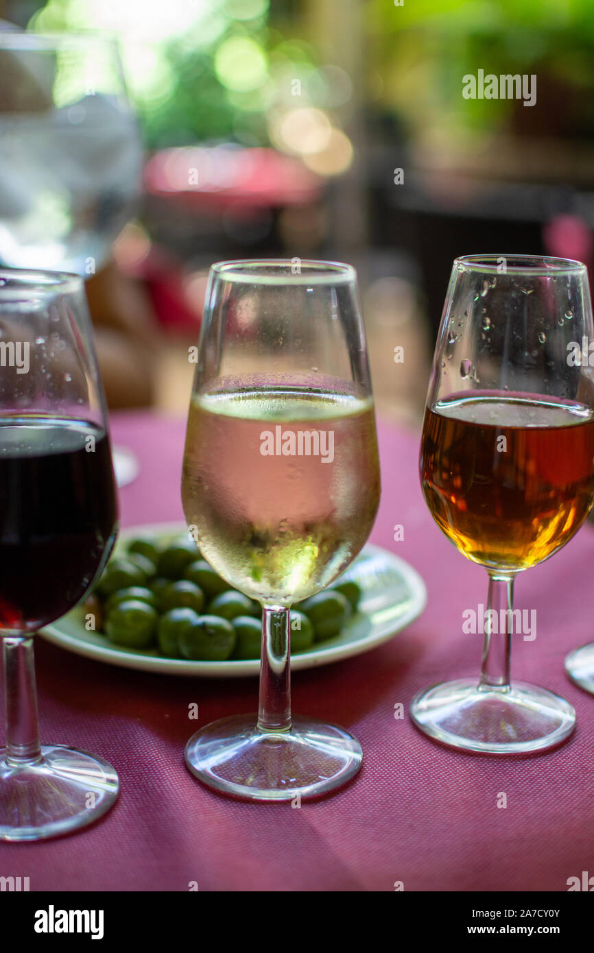 Jerez sherry spain tasting hi-res stock photography and images - Alamy