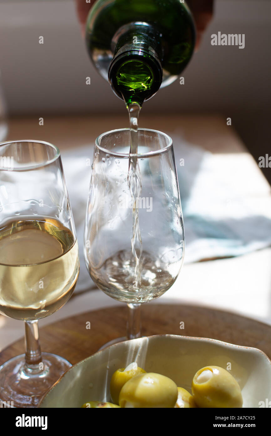Jerez sherry spain tasting hi-res stock photography and images - Alamy
