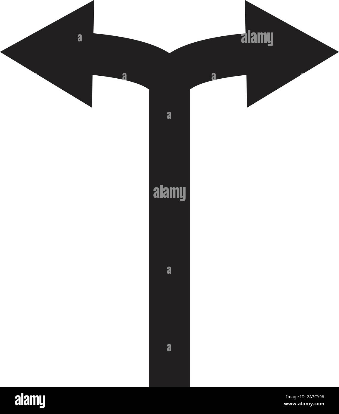 Turn left logo Stock Vector Images - Alamy