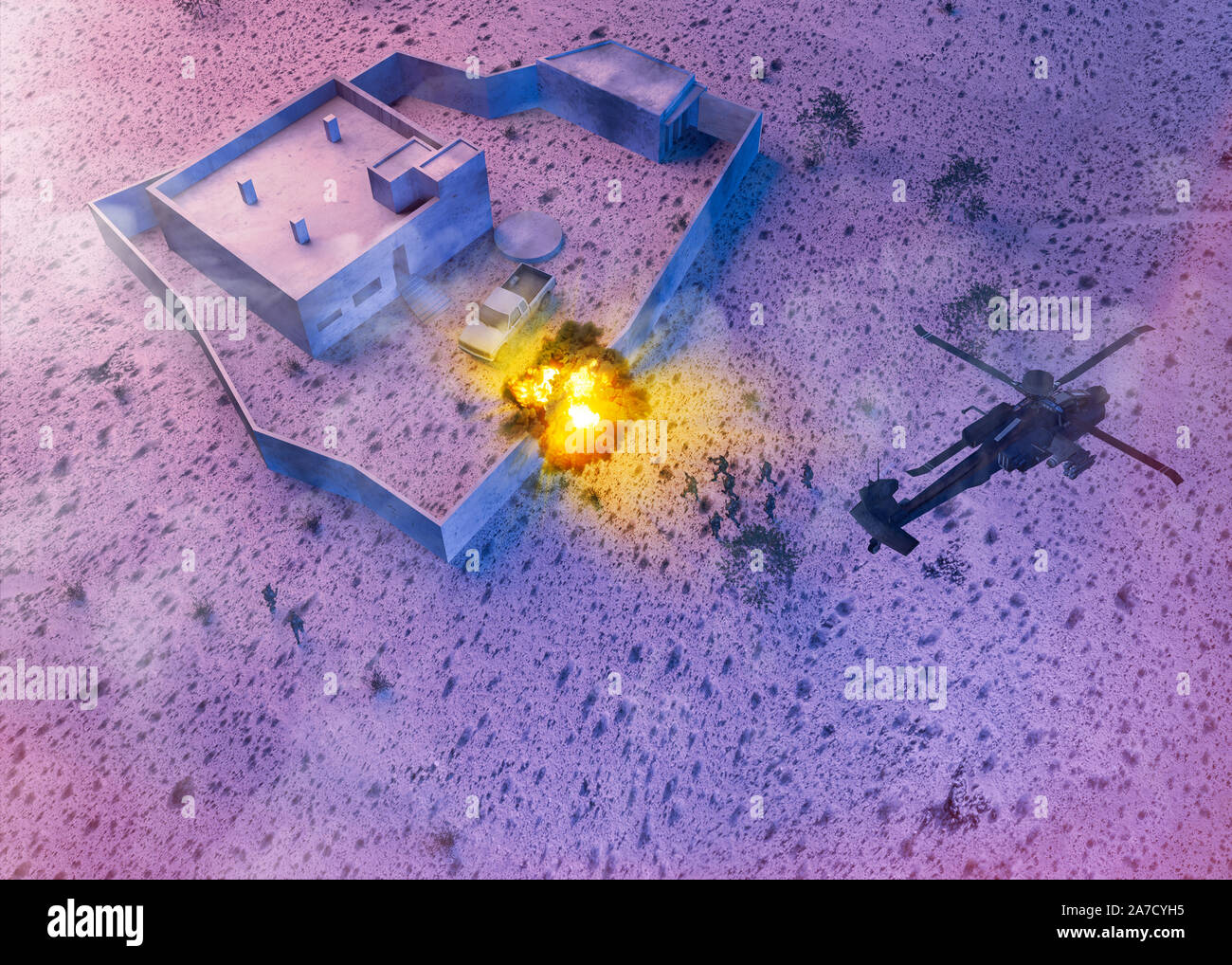 Raid On Al Baghdadi Compound In Barisha Syria Secret Mission Attack