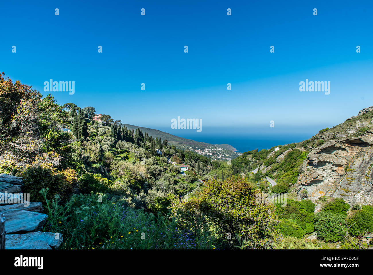 Hiking andros hi-res stock photography and images - Alamy
