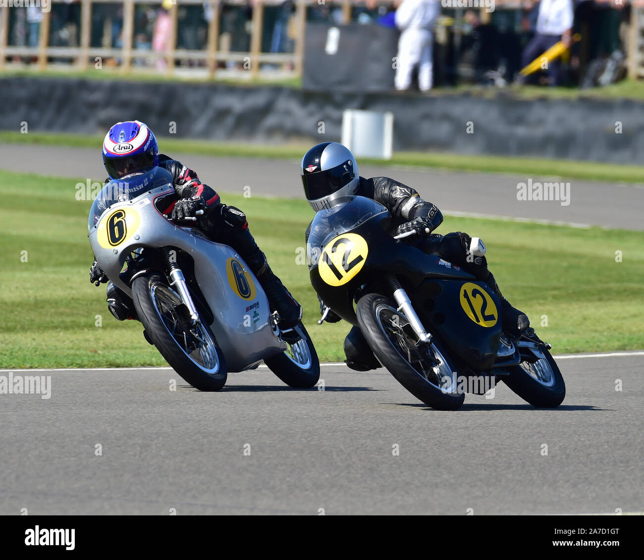 Steve Parrish, Richard Cooper, Norton Manx 30M, Ian Bain, Steve Brogan ...