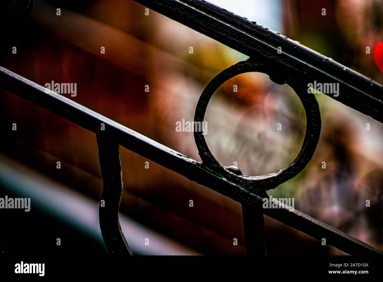 Twisted iron railing hi-res stock photography and images - Alamy