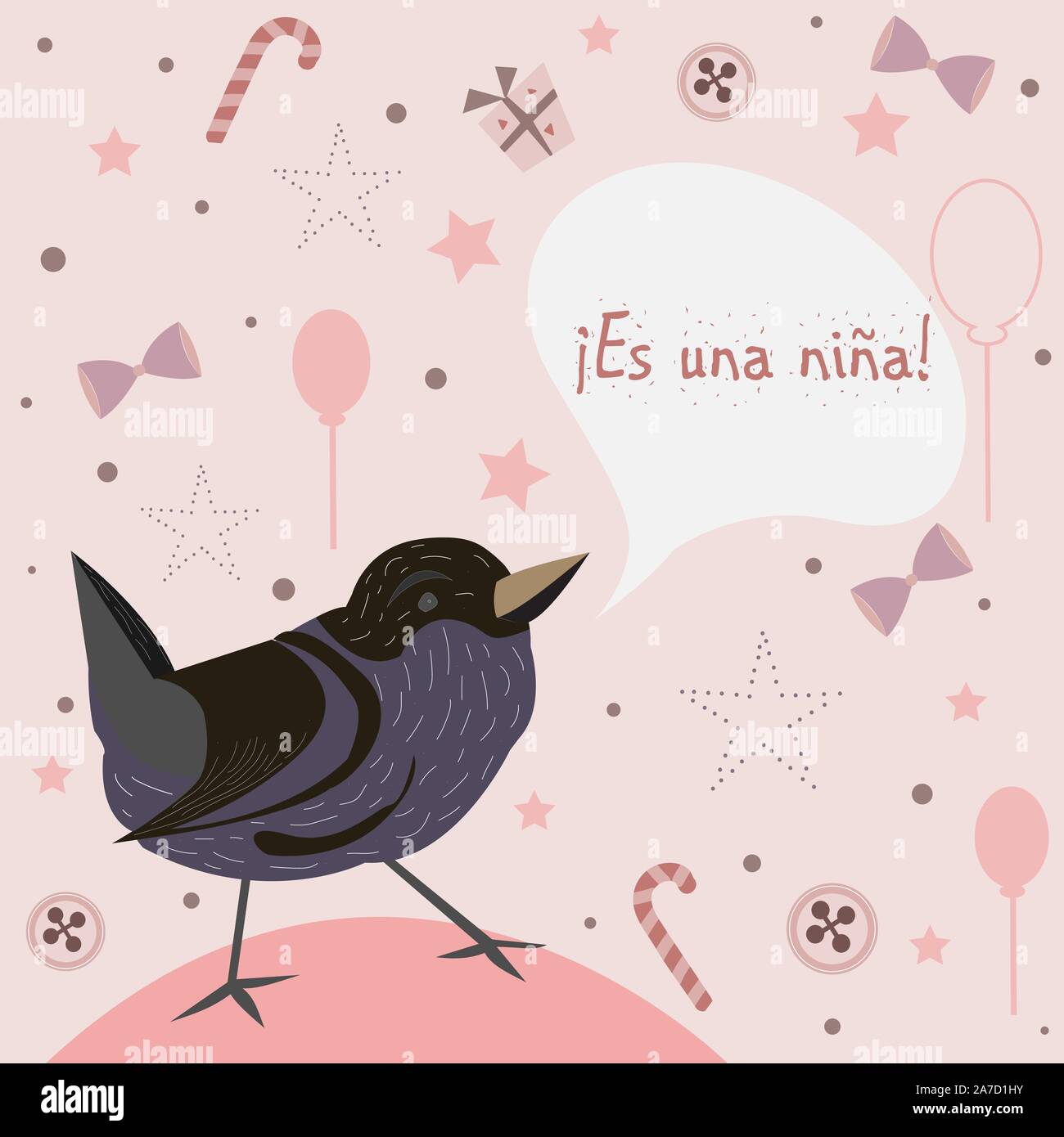 Happy birthday nina Stock Vector Images - Alamy