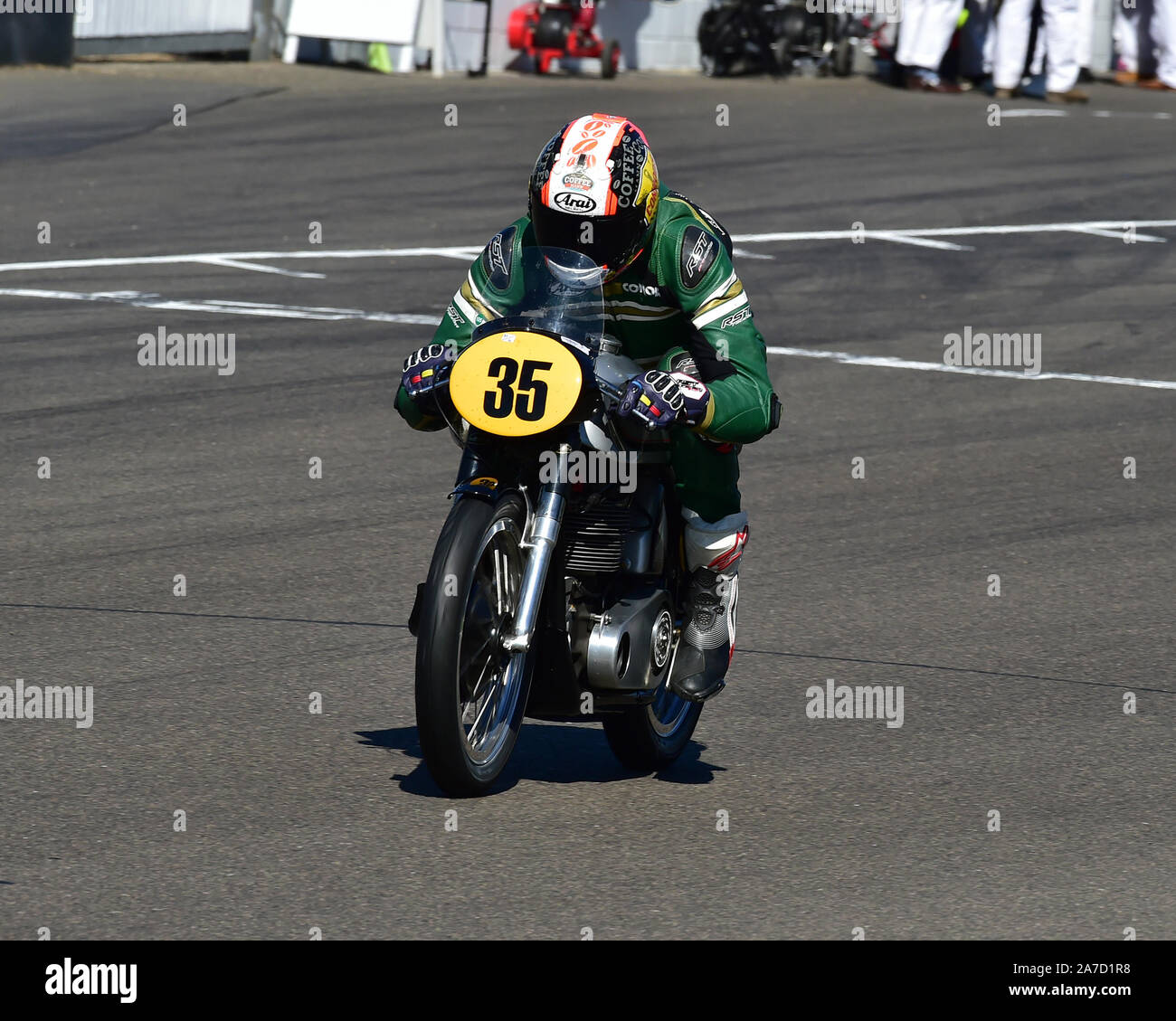 Keith Bush, Conor Cummins, Norton Manx 30M, Barry Sheene Memorial ...